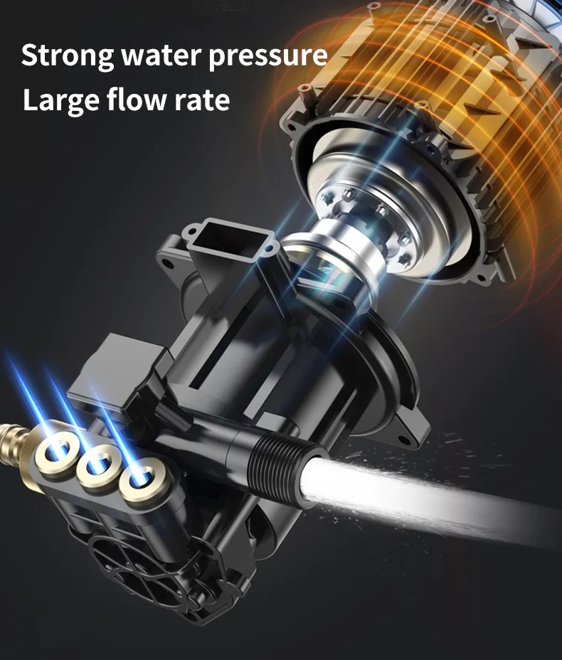 Custom 110V 220V Electric Car Cleaner - Portable & Efficient