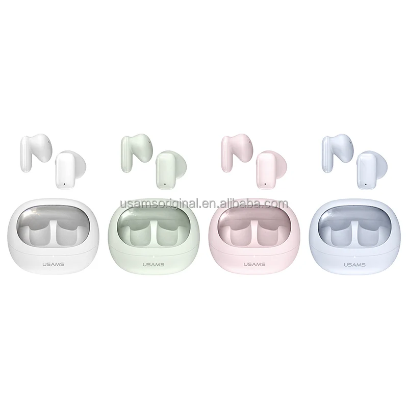 Usams New Super Mini Tws Earphone With Microphone Colorful Wireless ...
