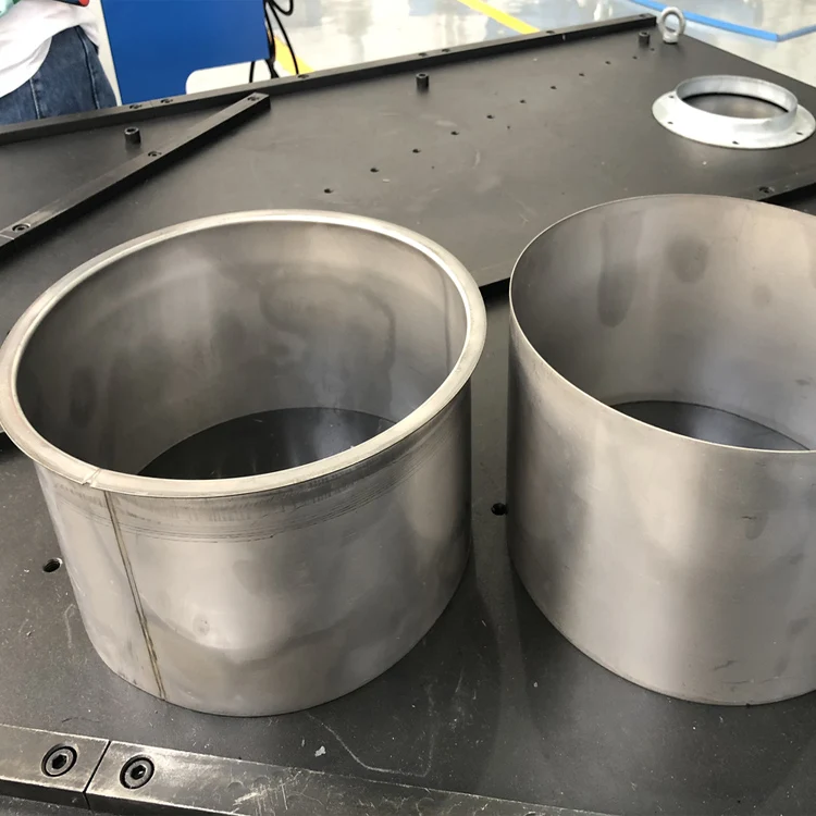 Automatic Hydraulic Vertical Round Pipe Edge Flanging Machine