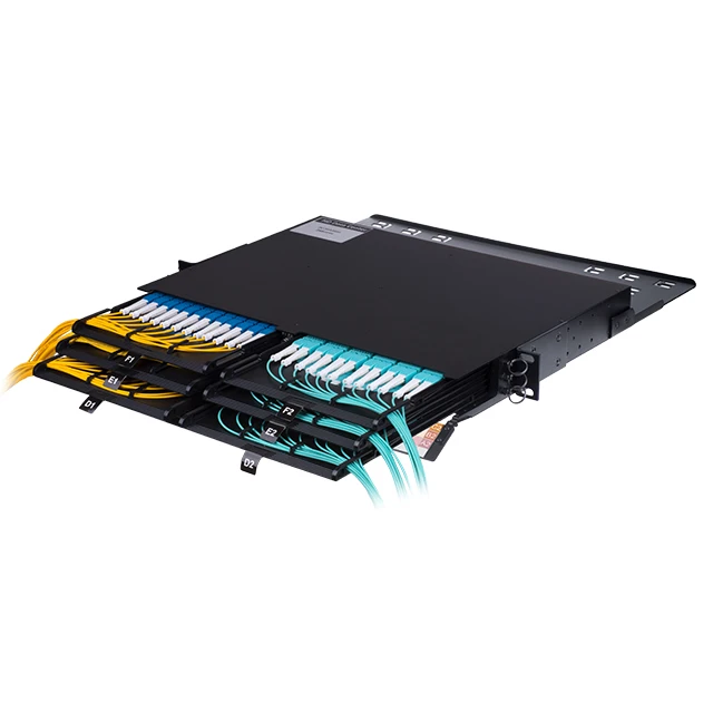 19 Inch Rack Mount Loaded Sliding Empty Fiber Optical Network ...