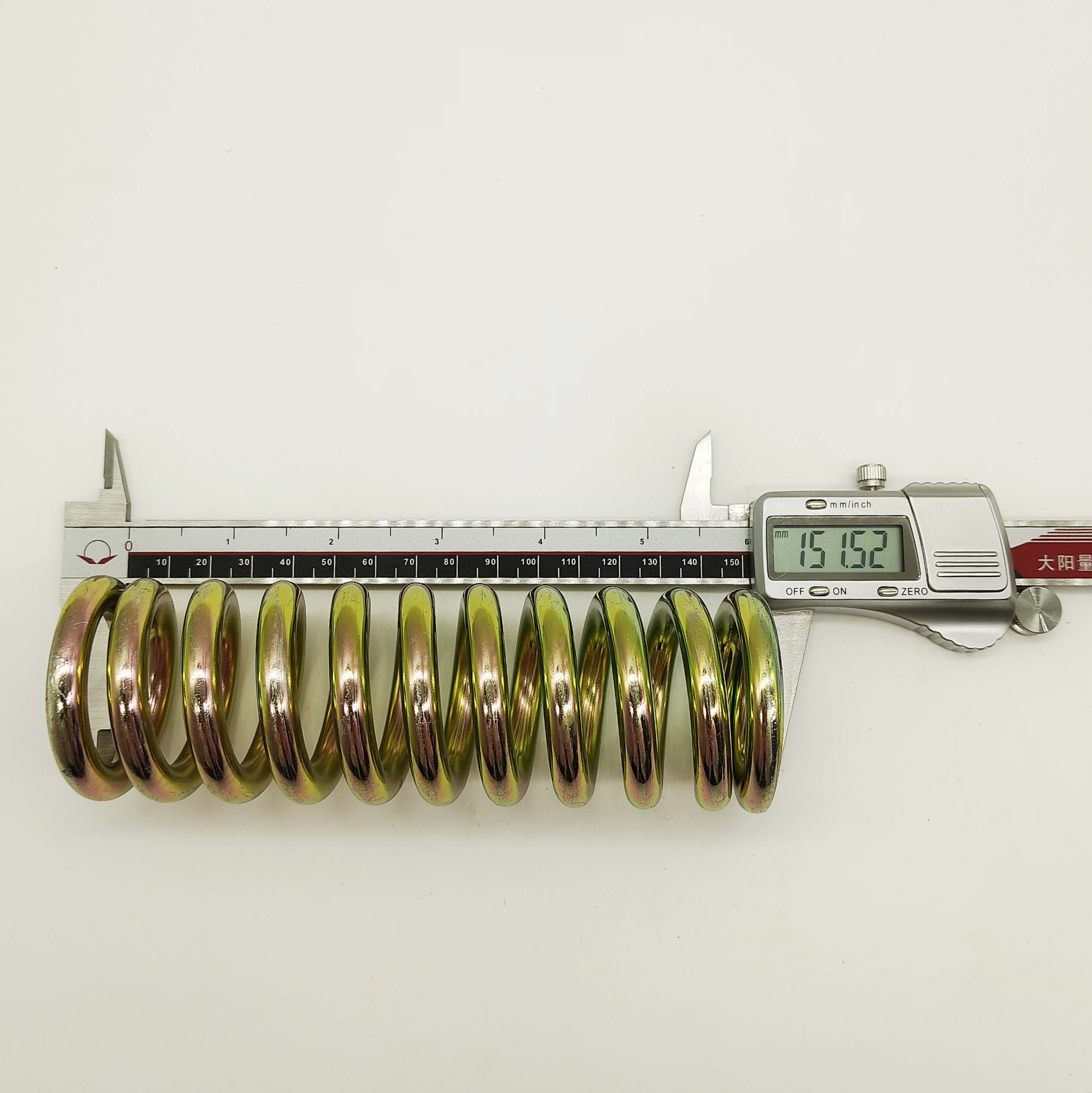 Galvanized Metal Compression Spring Cylindrical Spiral Spring ...