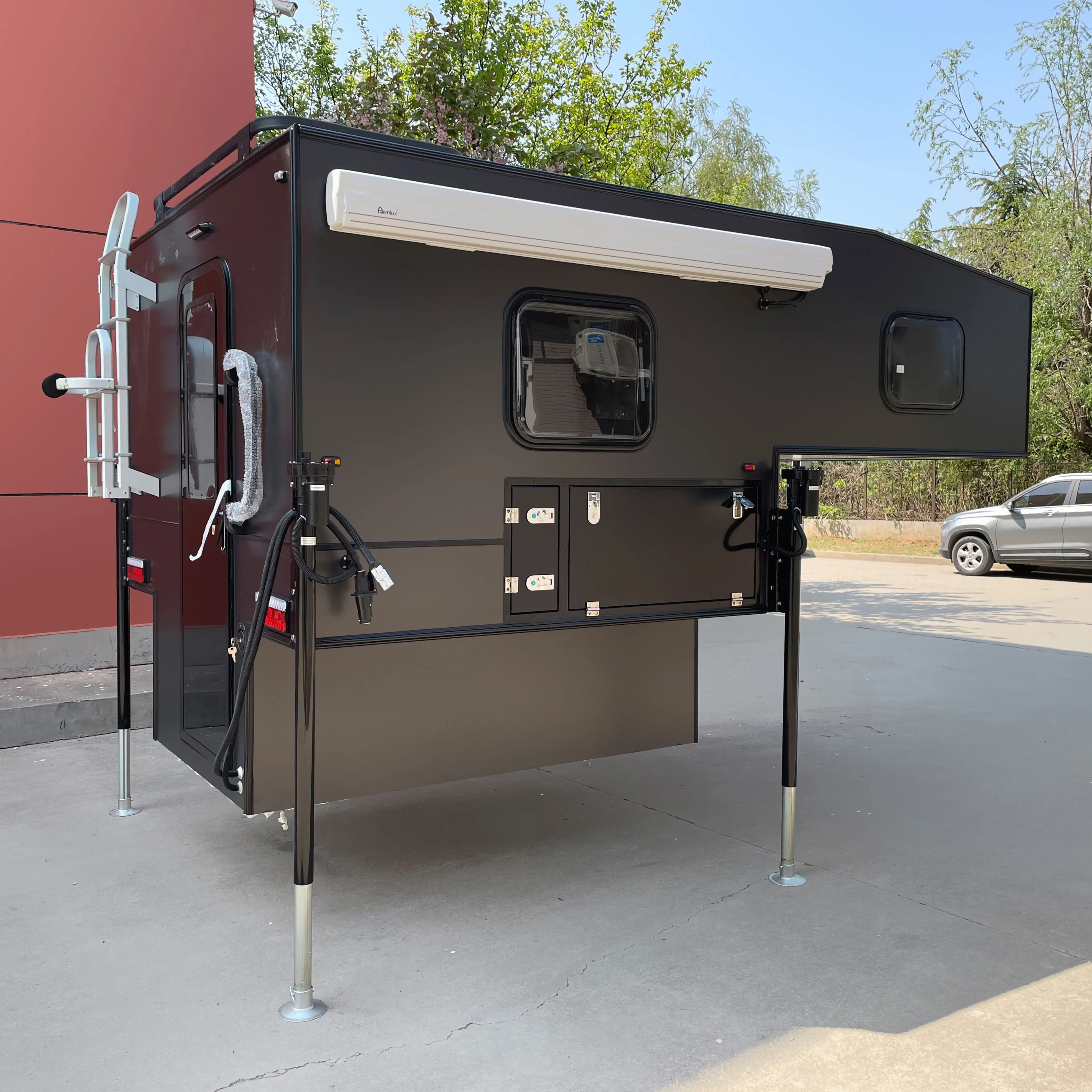 Aluminum Truck Camper Off Road Shell 4x4 RV Pick up Slide on Ute Pickup ...