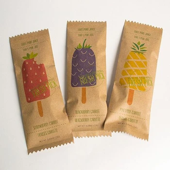 Frozen Plastic Disposable Popsicle Wrappers Bag Ice Cream Packing Paper ...