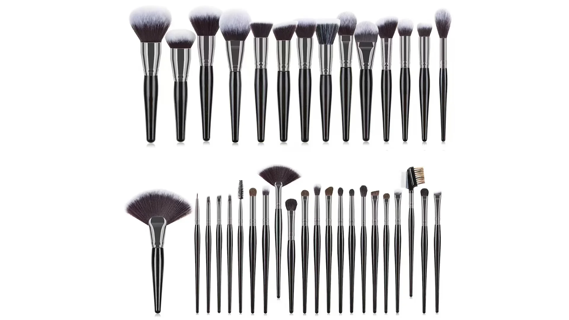 Customized Luxury 32 Pieces Artist Cosmetic Brushes Sets Free Shipping ...