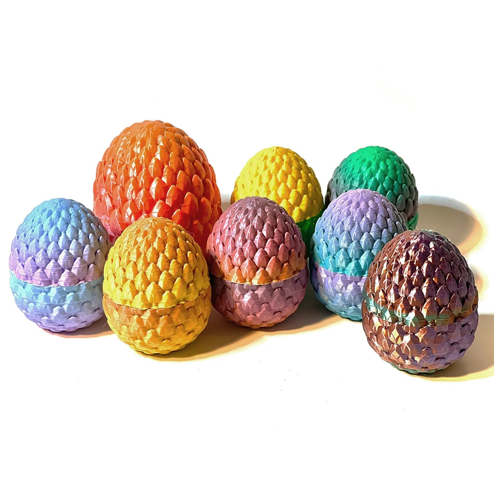 Customized 3d Printed Golden Dragon Statue Model Pla Fdm Joints Dragon ...