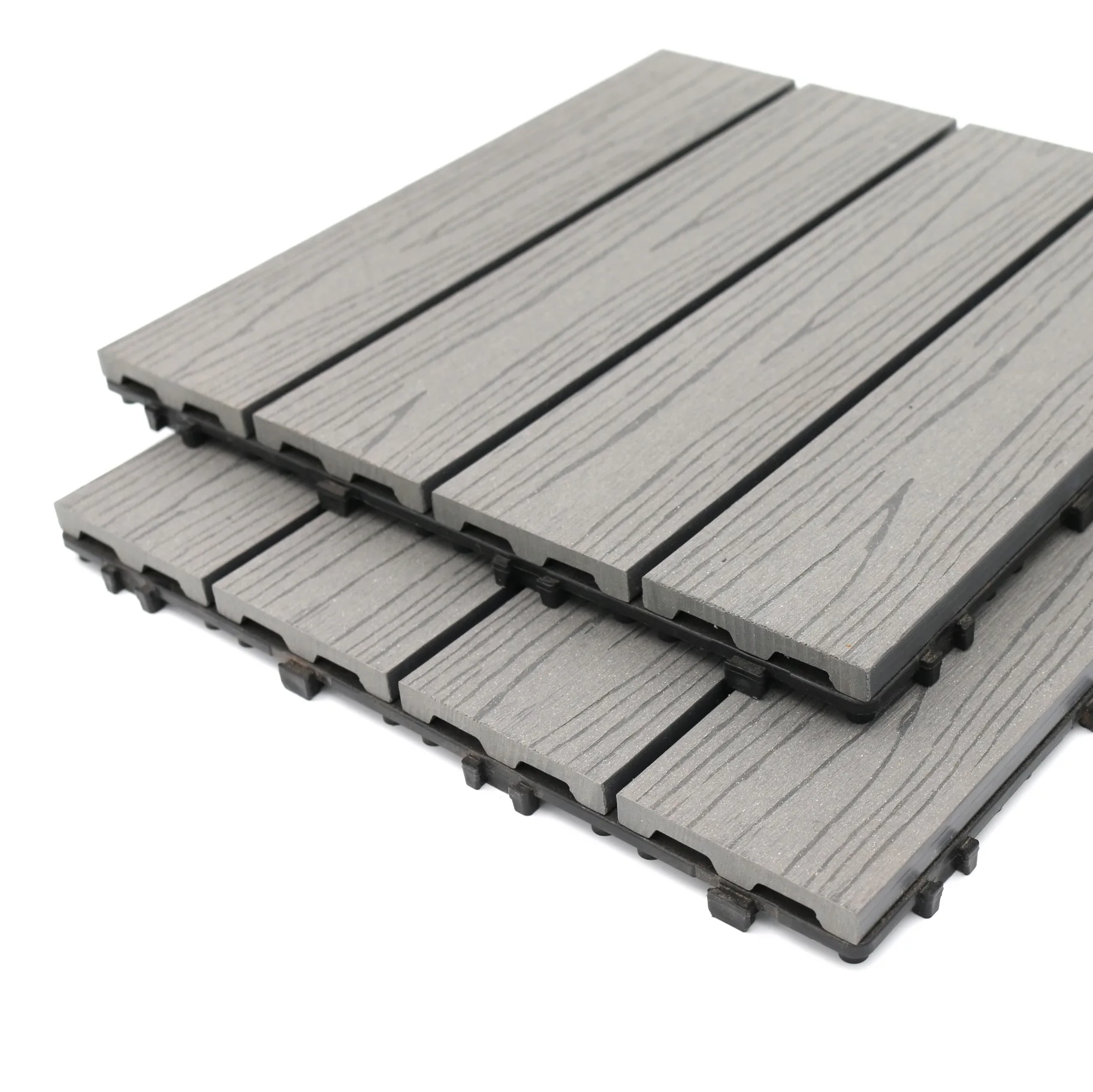 lnaopu Deck tiles wpc decking tiles white plastic base for decking ...