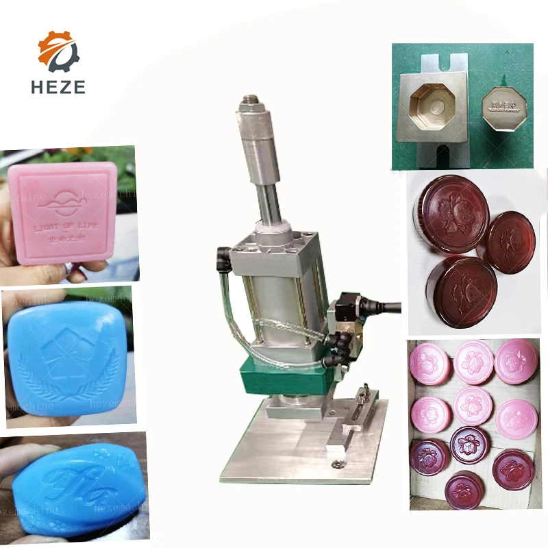 Small Hotel Soap Press Machine - Handmade Soap Stamping
