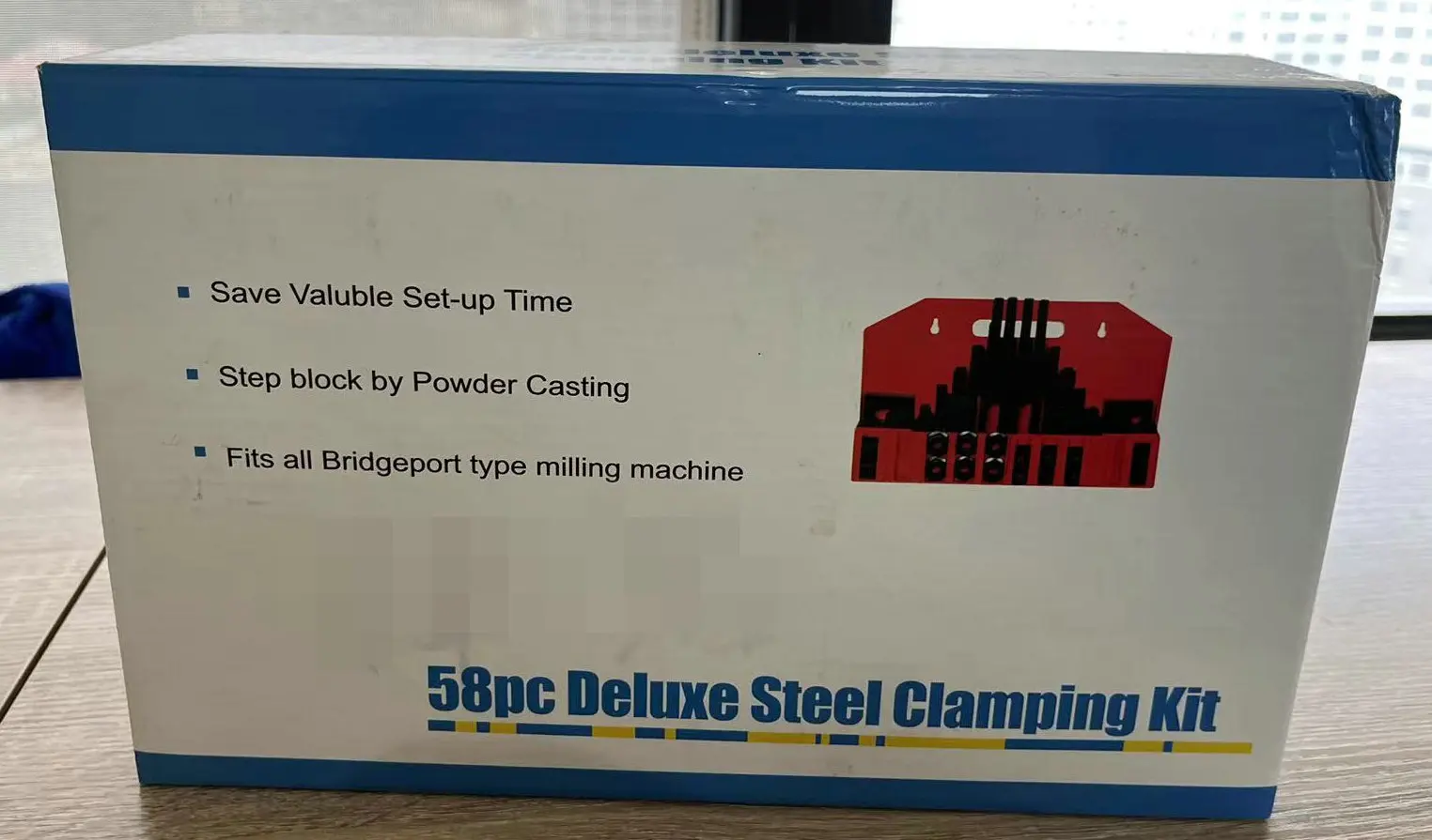 58 Pcs Steel Clamping Kit For Milling Machine - Buy Cnc Machine Kit ...