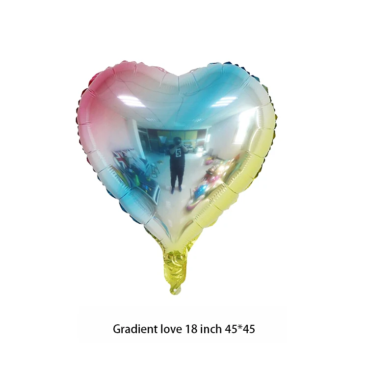Wedding Decoration 18 Inch Foil Balloon Helium Birthday Party Aluminum ...