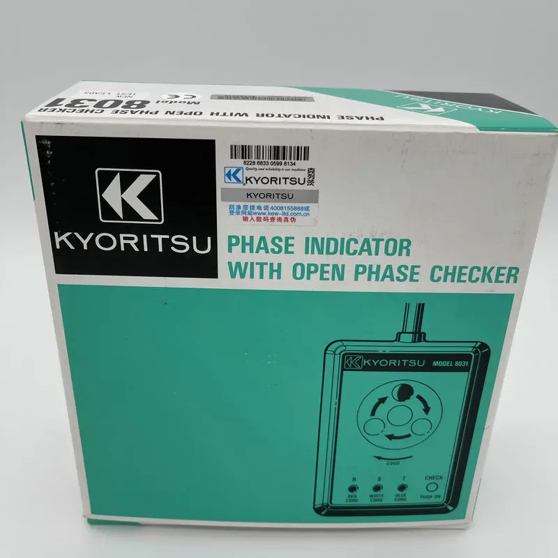 KYORITSU Phase Meter MODEL 8031 - Precision & Reliability