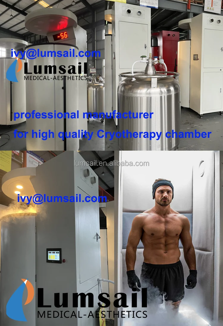 Cryo Cryogenic Electrical Cryosauna Full Body Cryotherapy Chamber For ...