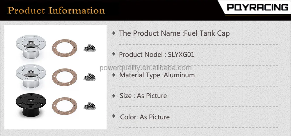 Aluminum Billet Fuel Cell Cap - Mirror Polished & Universal