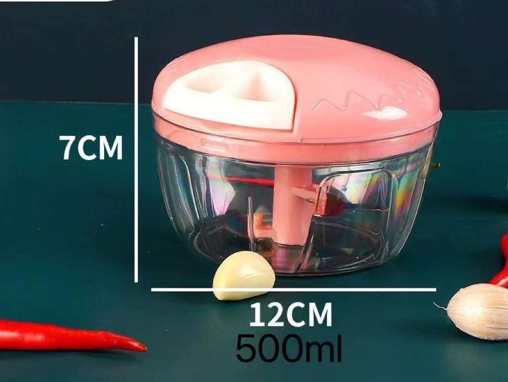 Kitchen Food Processor Multifunction Mini Hand Pulling Vegetable Fruits ...