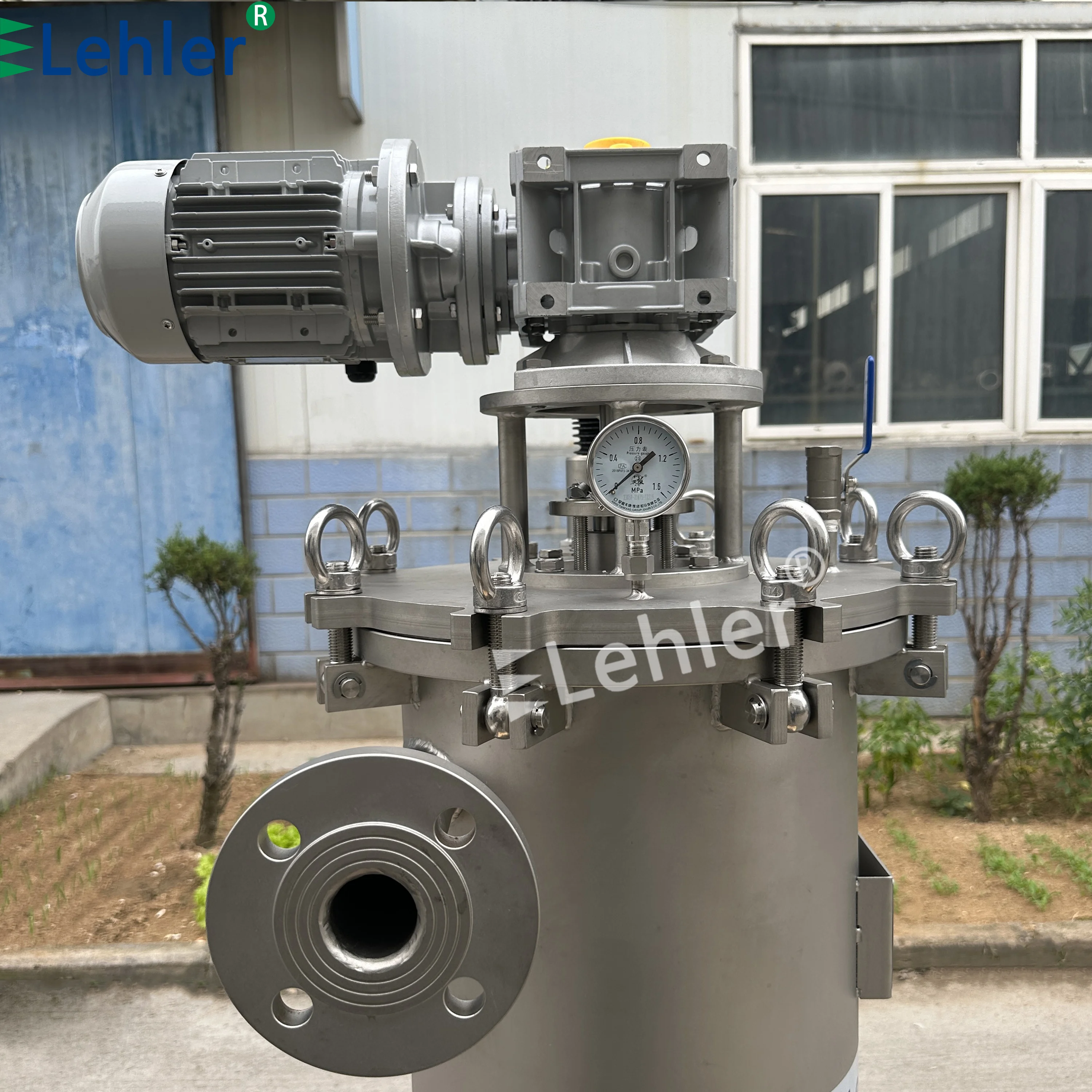 Industrial Chemical Honey Syrup Filtration Stainless Steel Self ...