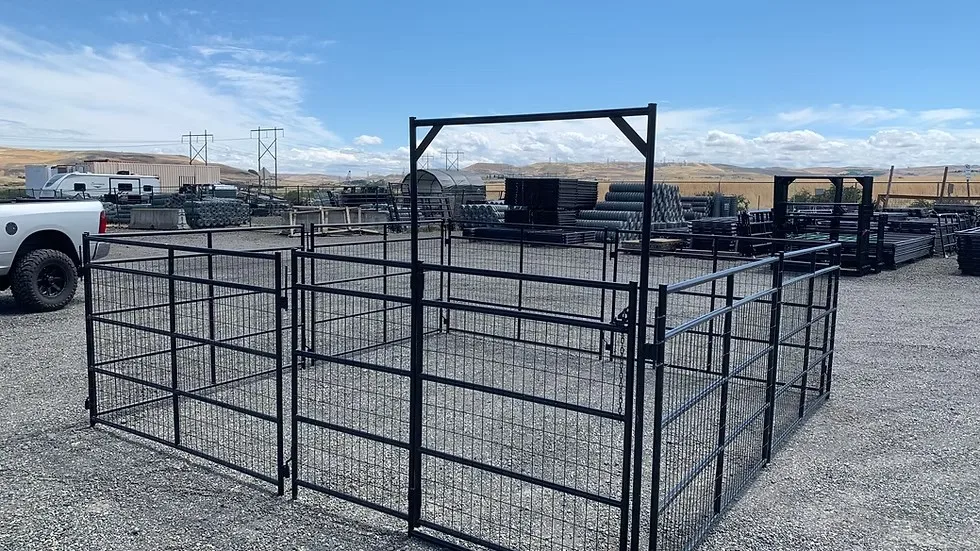 Portable Sheep Paddock Yard Fence With Coupling Rods Metal Iron Farm ...