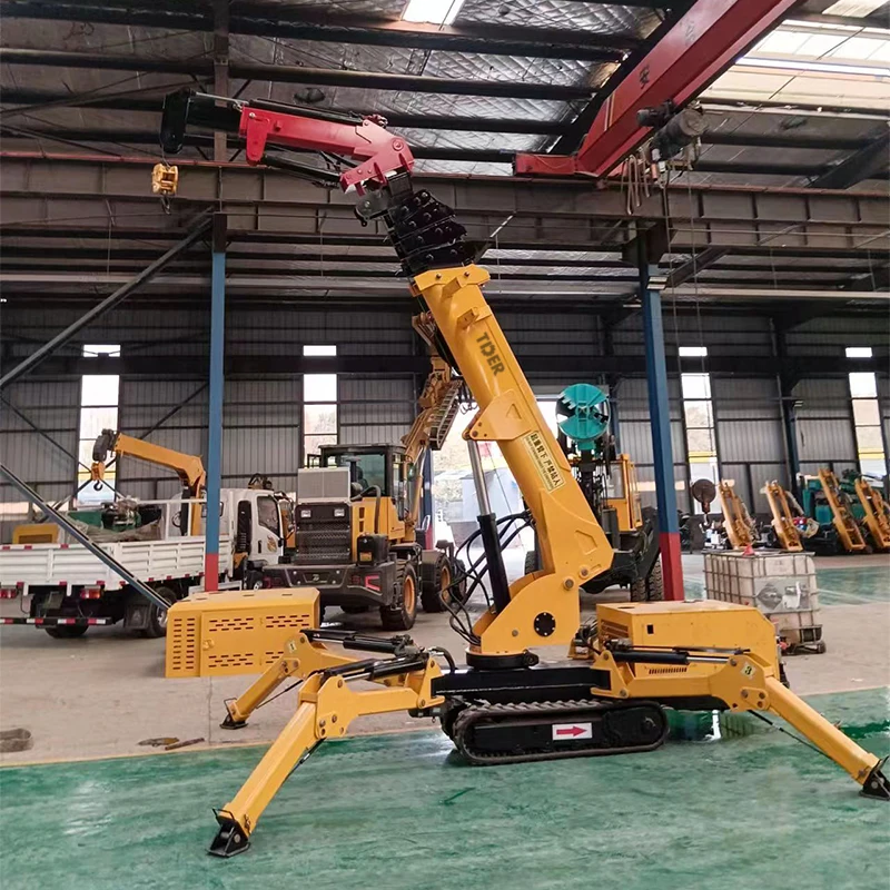 TDER Spider Crane 3 Ton - Efficient Crawler Crane Solutions