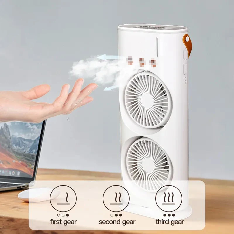 Alibaba.com: 2024 New Spray Mist Fan with Remote Control, Colorful LED ...