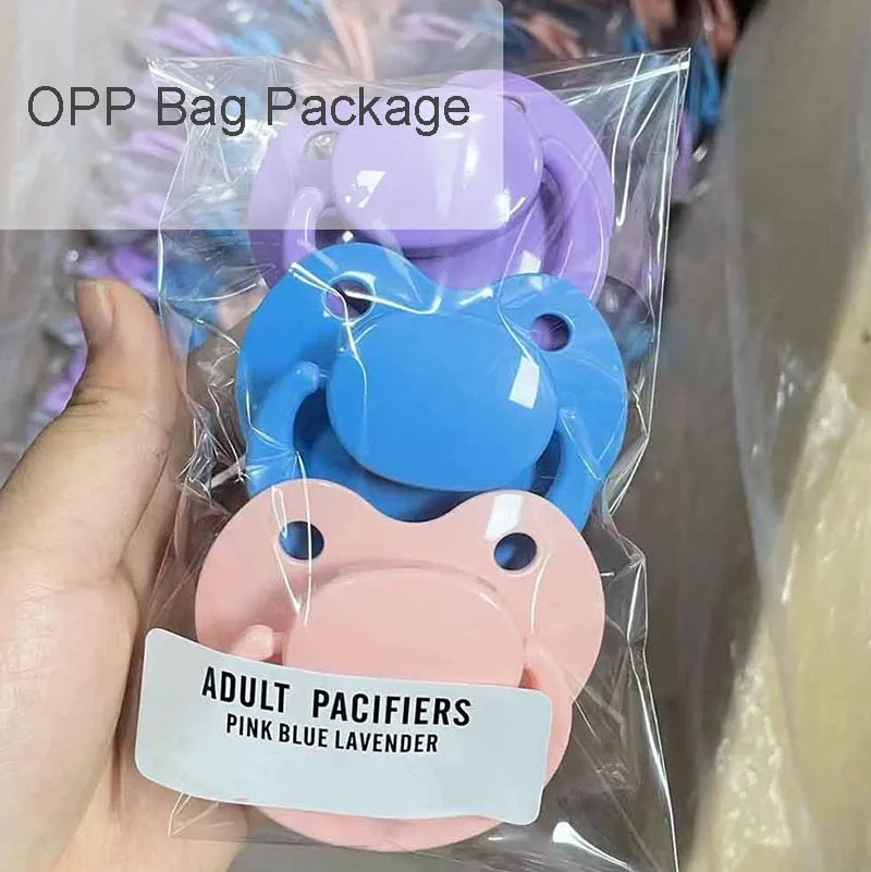 New Design Factory Round Adult Sized Pacifier Bulk Natural Rubber ...