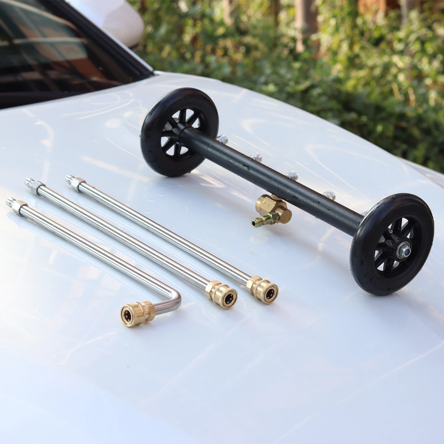 Water Gun 2-in-1 High Pressure Drive over Undercarriage Wash