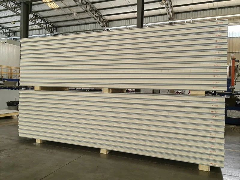 100mm Insulated Metal PU Roof Panels - PIR Sandwich Panels