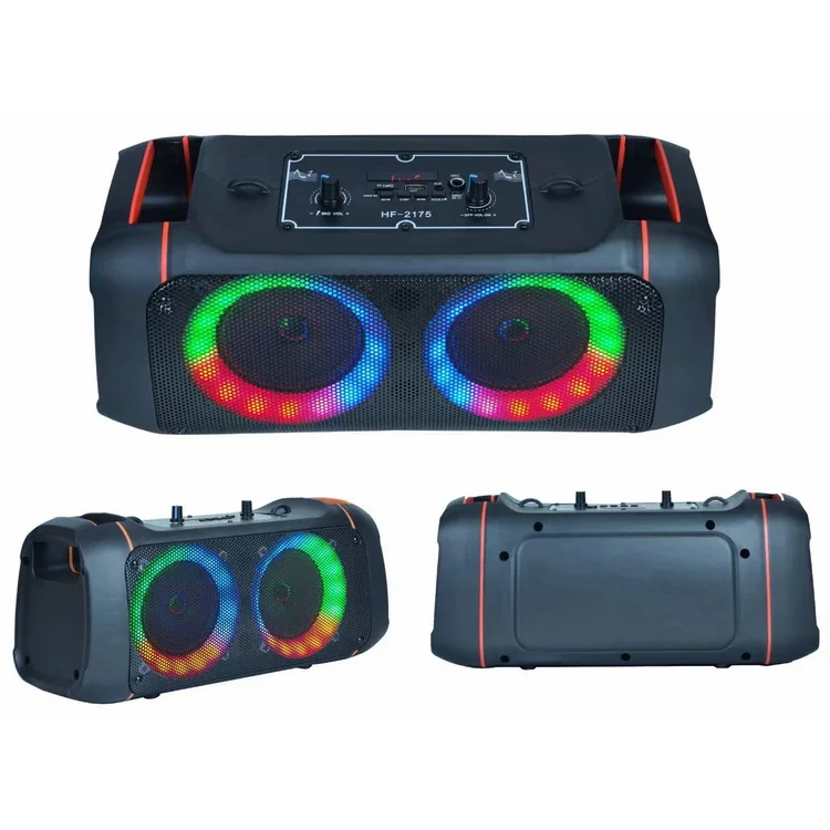 Paisible Oem Double 4inch Speaker Small Stereo Ring Lights Remote ...