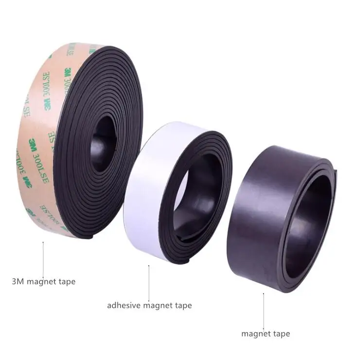 High Force Adhesive Back Soft Rubber Magnet Blackboard Magnetic Tape ...