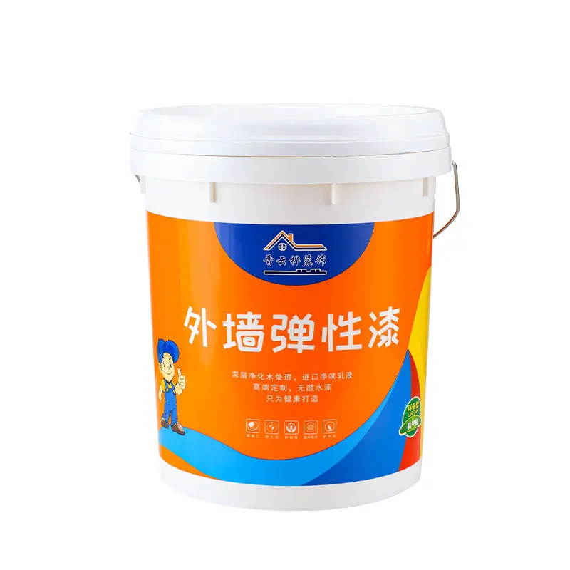 Acrylic Elastic Emulsion Paint for Outdoor Walls - HUAYUN