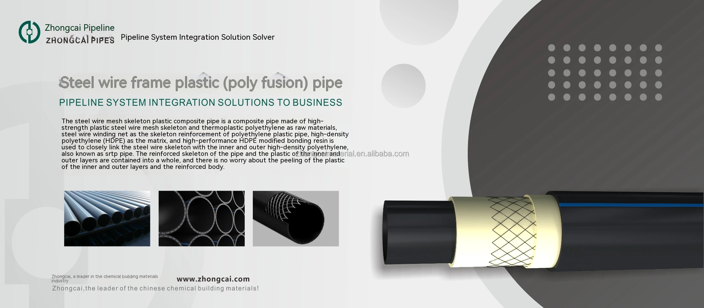 18 Inch Polyethylene Pipe Pn16 Pn10 Hdpe Water Supply Pipe - Buy 2.5 ...