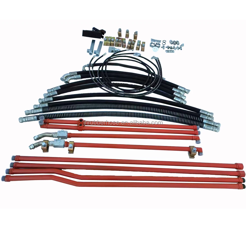 Excavator Hydraulic Hammer Pipe Kit for Crushing Pipes in Construction ...