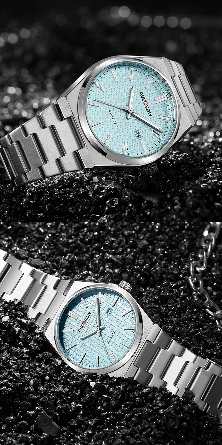 AOCASDIY Classic Business Luxury Men's Watches - 3ATM Waterproof