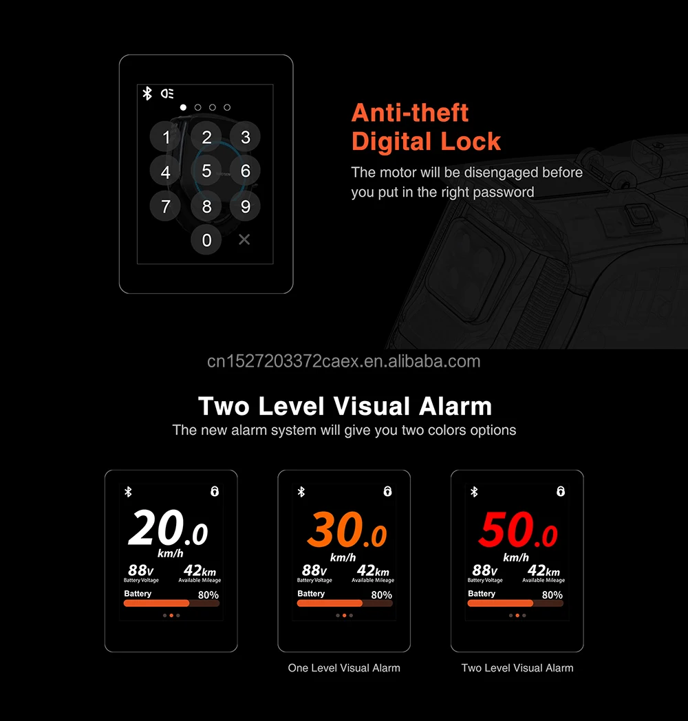 INMOTION V12 Electric Unicycle - 2500W High Speed Monowheel