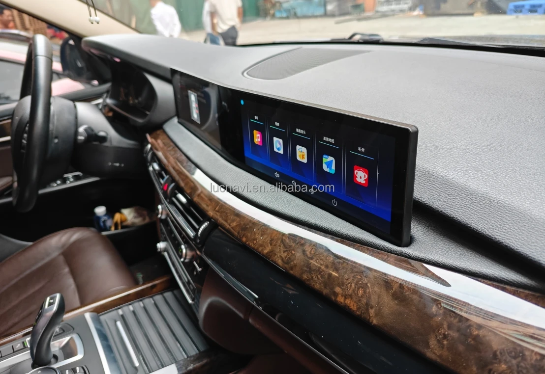 New Design Patent Dual Screen 21" Android 13 for BMW X5 E70 X6 E71 CIC ...