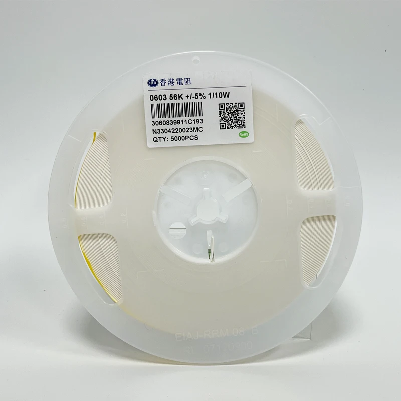 Chip Resistor Smd 0201 0402 0603 0805 1206 1210 1812 2010 2512 5% 1% 1k ...