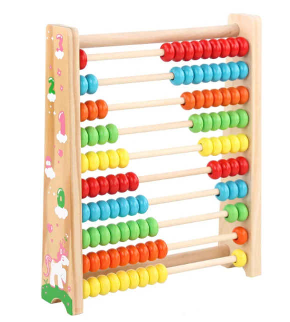 Colorful Ten-File Computing Rack Early Education Building Blocks ...
