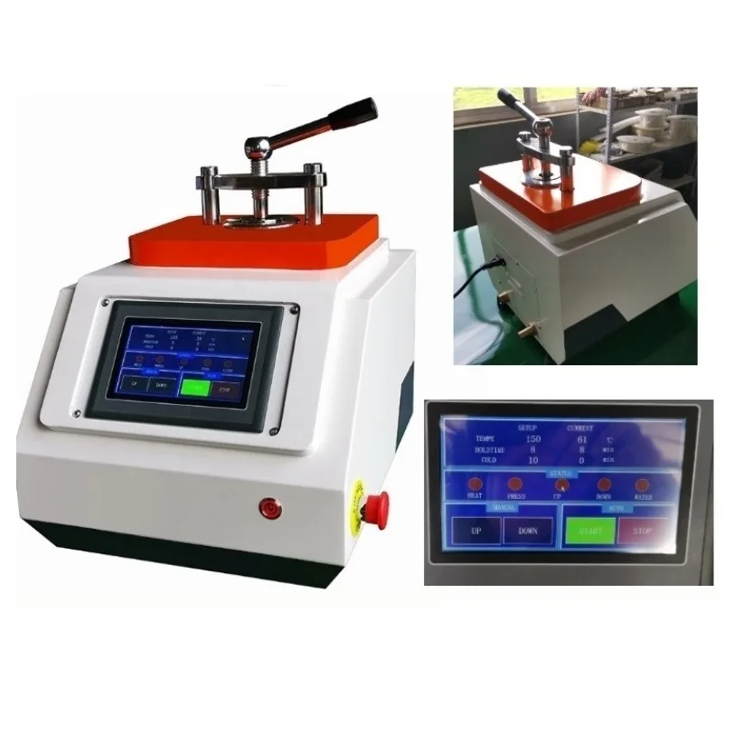 Digital Automatic Metallographic Laboratory Metal Sample Hot Mounting ...