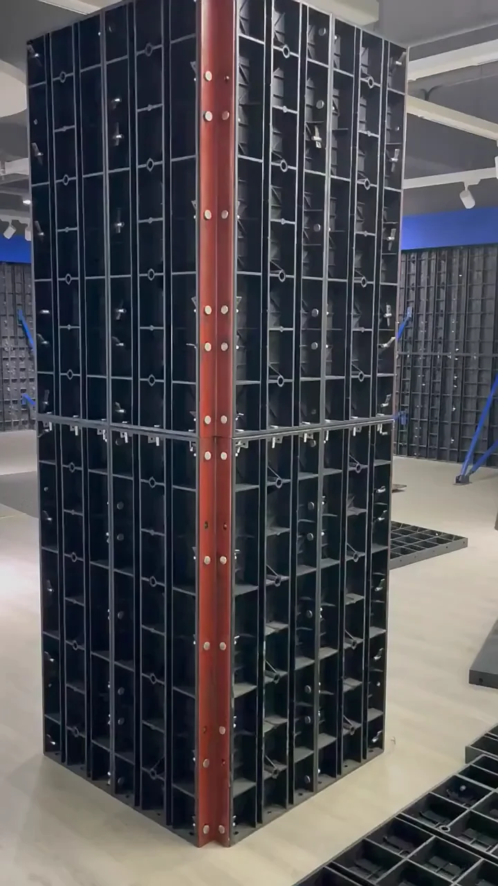 Songmao Cheap 100s Reusable Adjustable Plastic Concrete Column Formwork Pillar Mold For ...