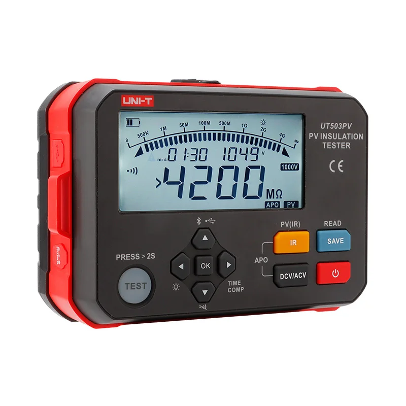 UNI-T UT503PV Solar MPPT Meter - PV Insulation Tester