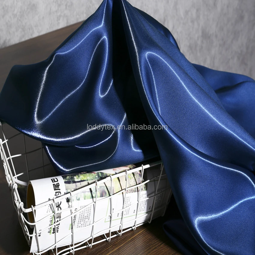 150gsm Metallic Crystal Silk Shiny Luster Liquid Gaza Organza Fabric ...