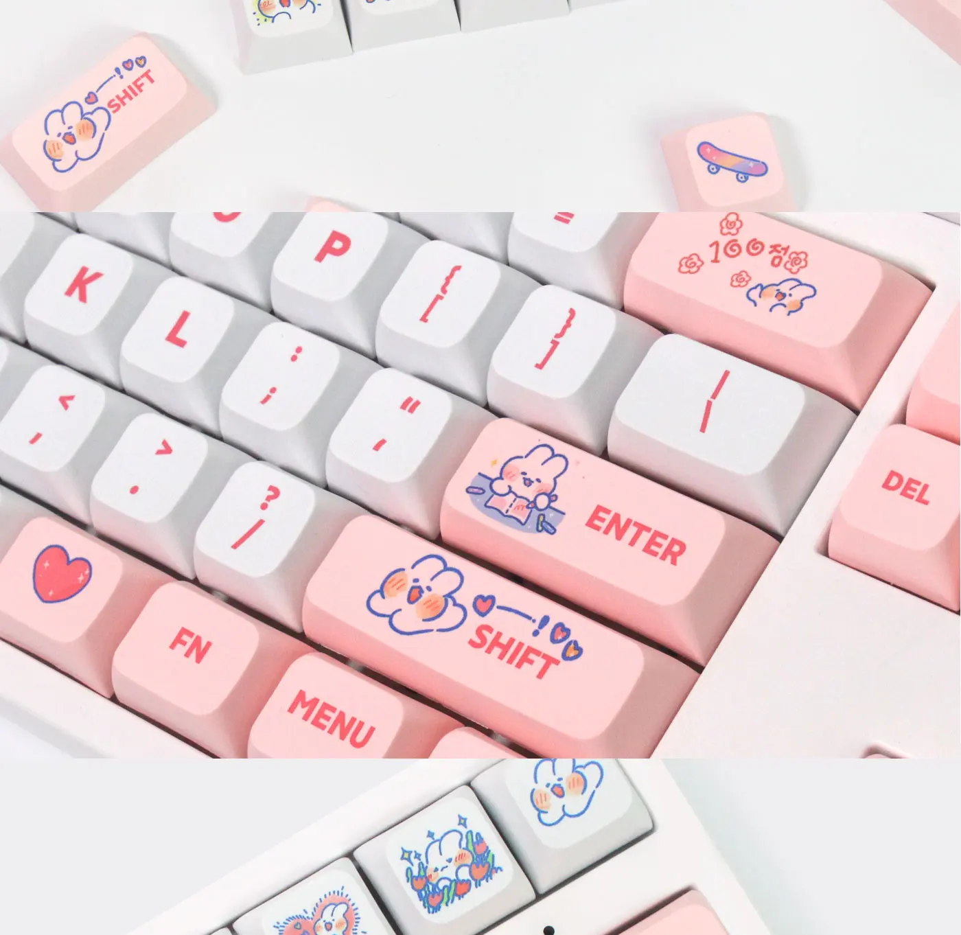 Multi-color Keycaps for Mechanical Keyboard - Cherry Mx Switches
