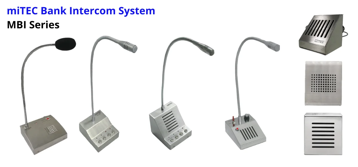 Mitec Bank Intercom System - Secure and Efficient Communication