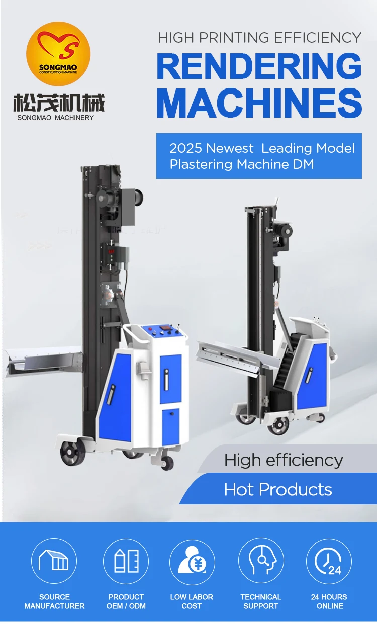 Rendering Machines Cement Wall Erasing Robot Rendering Machine ...