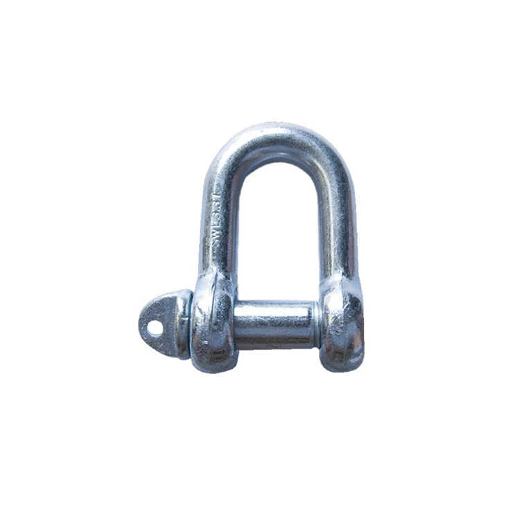 Rigging High-strength Steel Shackle Us Standard Bow Type Bolt Shackle ...