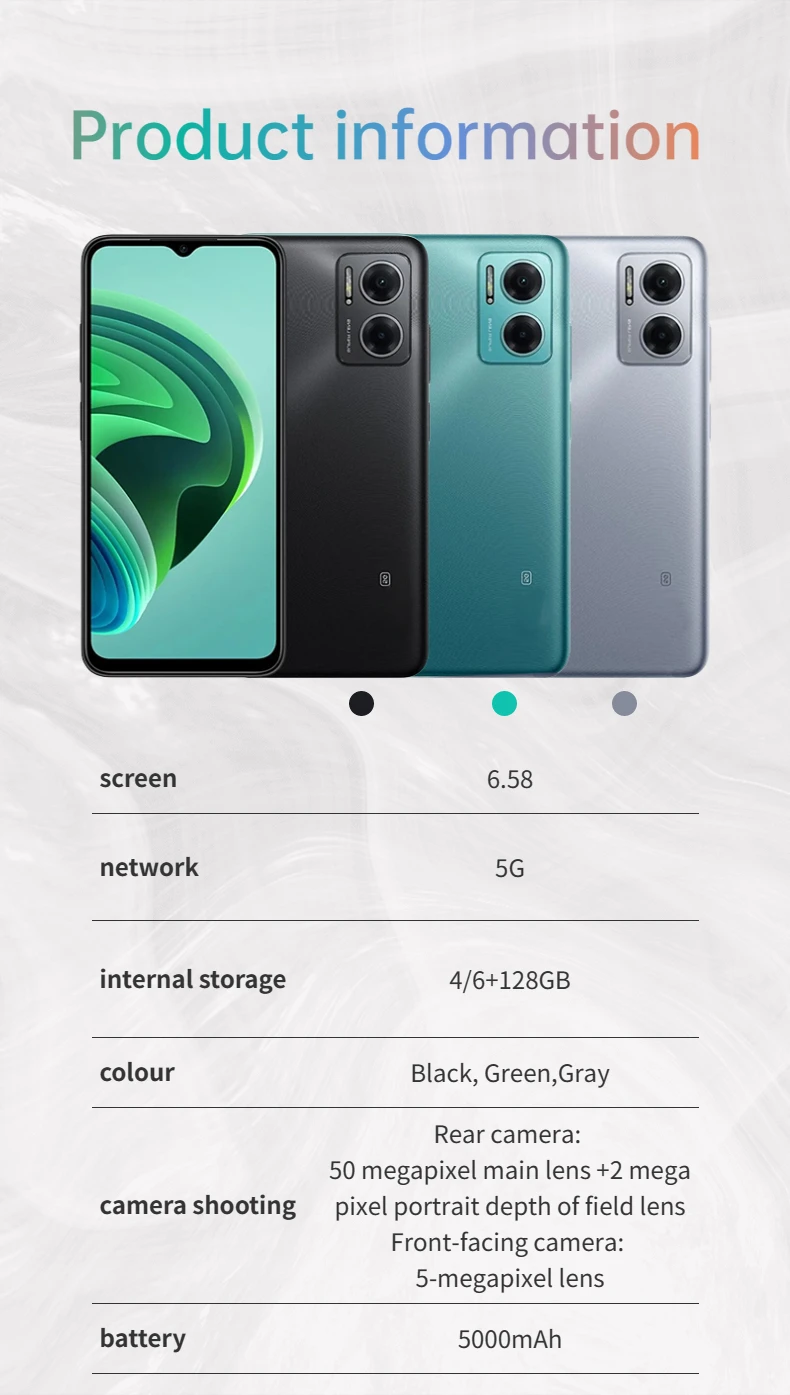 Global Version For Xiaomi Redmi Note11e 6+128gb Used Mobile Phone 5g ...