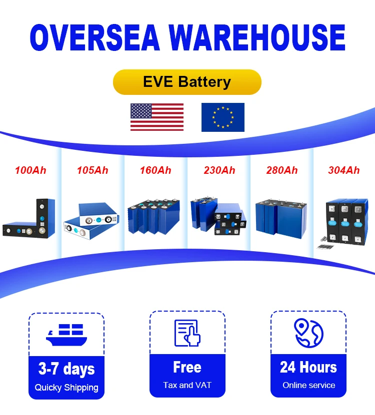 Battery LiFePO4 3.2V 280Ah V3 LF280K LF280 8000 Time Cyles 310Ah 320Ah ...