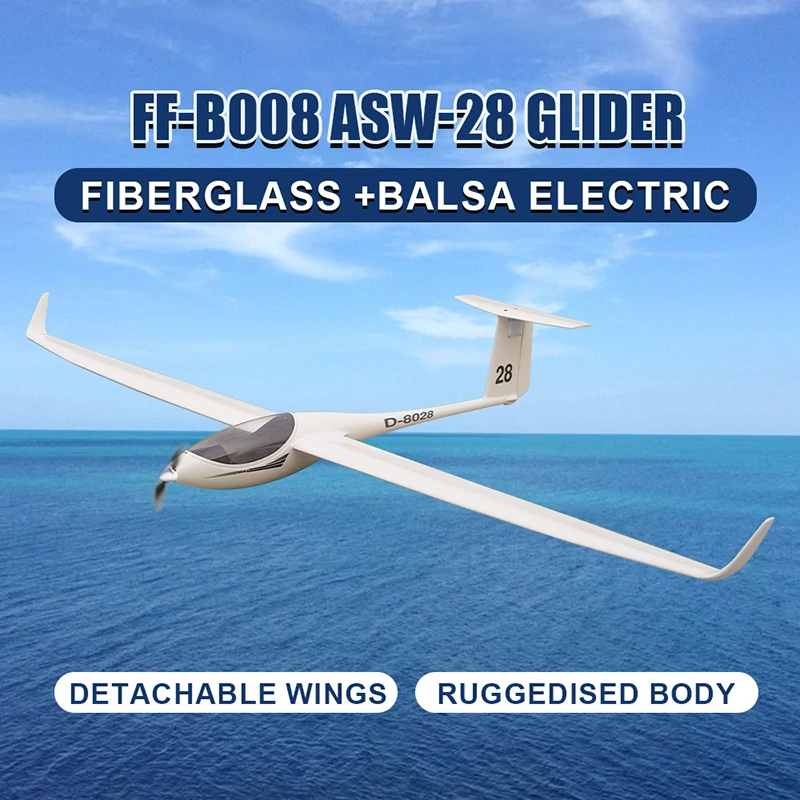 Kit Flberglass Balsa Glider Plane Wingspan 2530mm Glider Aircraft ...