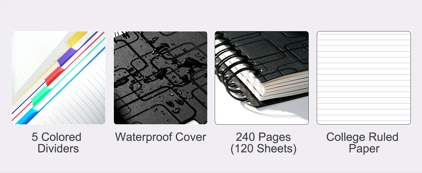 Perforated Notepad Memo Books Ruled Note Books Journals Pocket Notebook ...