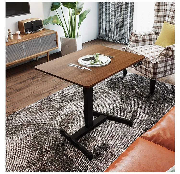 Single Leg Electric Height Adjustable Desk for Home Office - OEM/ODM