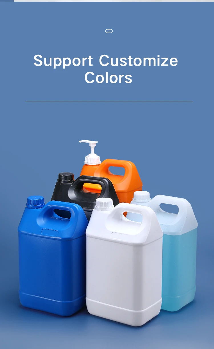 4L Plastic Square Barrel - Durable & Leak-Proof Container