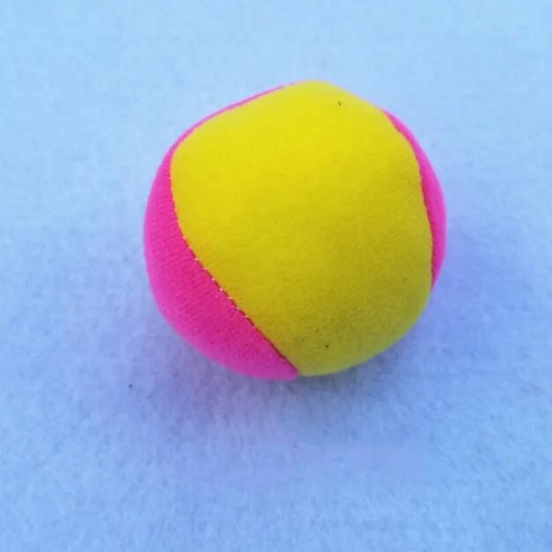 Kids Catch And Throw Ball Game Soft Cloth Cotton Ball Sticky Ball Game ...