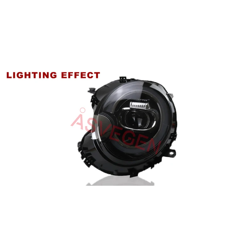 Bmw Mini R56 Custom Led Headlights With Sequential Turn Signal - Oem